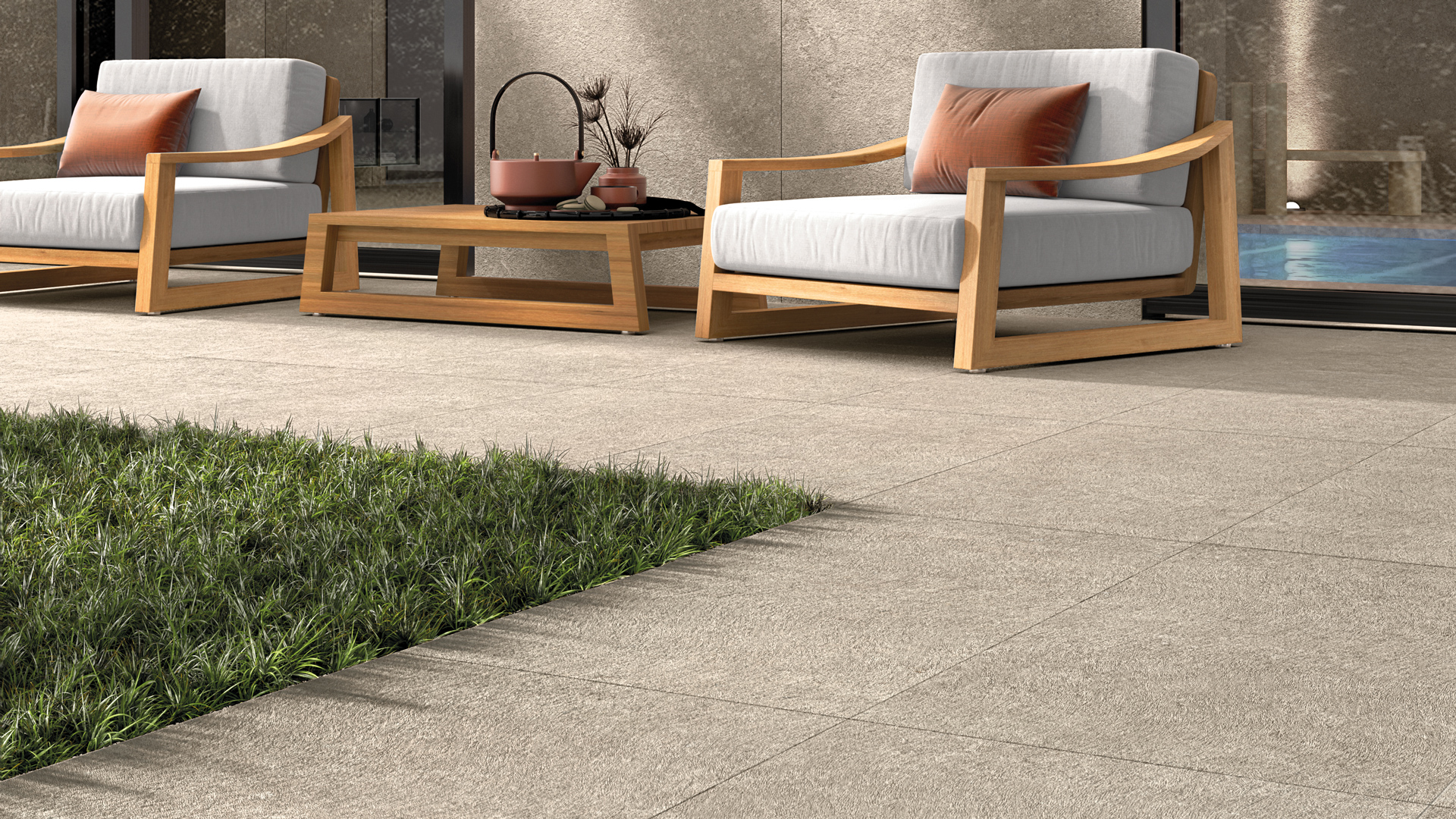 Non-slip outdoor flooring - Porcelain tiles and Kerlite for Floors and ...