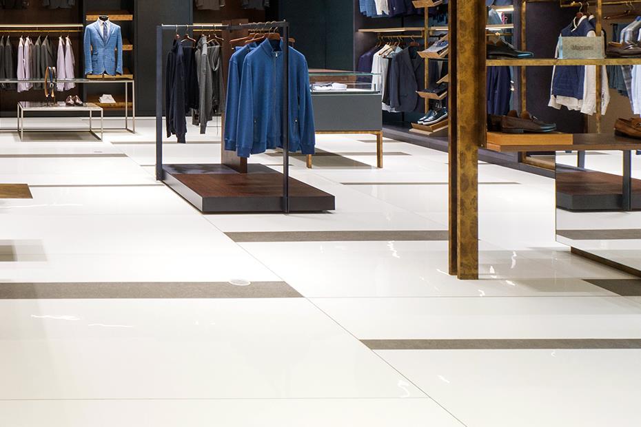 Salam Department Store - Mall of Qatar - Porcelain tiles and Kerlite ...
